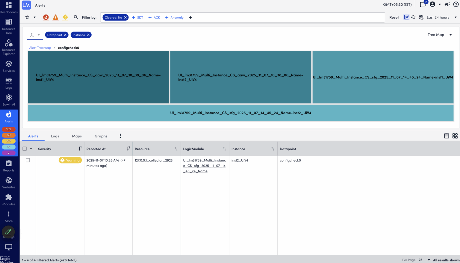Managing Alerts from the Alerts Page | LogicMonitor