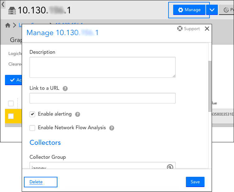 Managing, Deleting and Restoring Devices | LogicMonitor