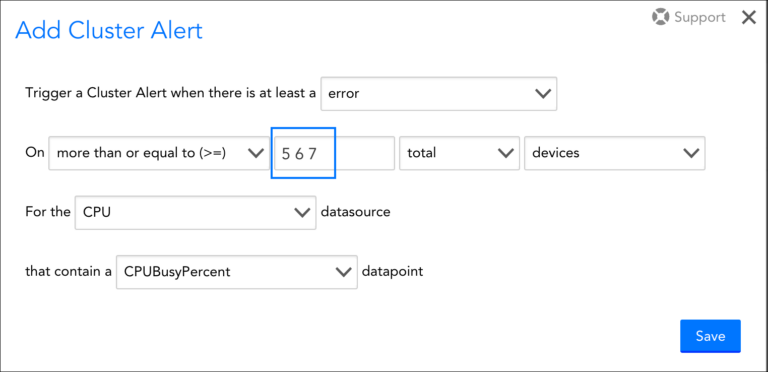 Cluster Alerts | LogicMonitor