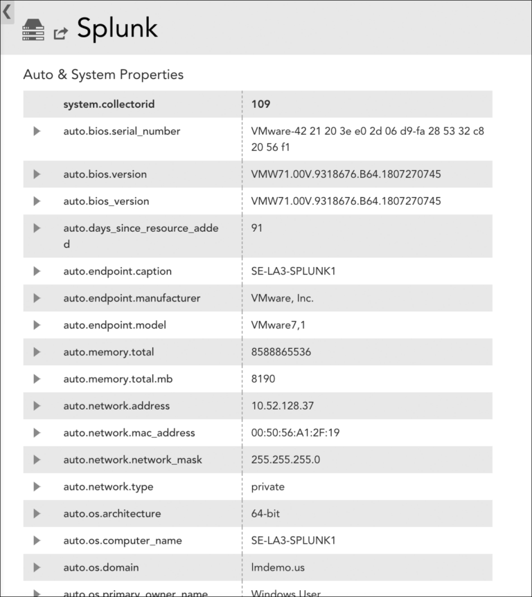 Resource and Instance Properties | LogicMonitor