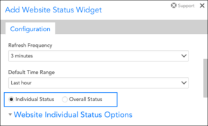 Website Status Widget | LogicMonitor