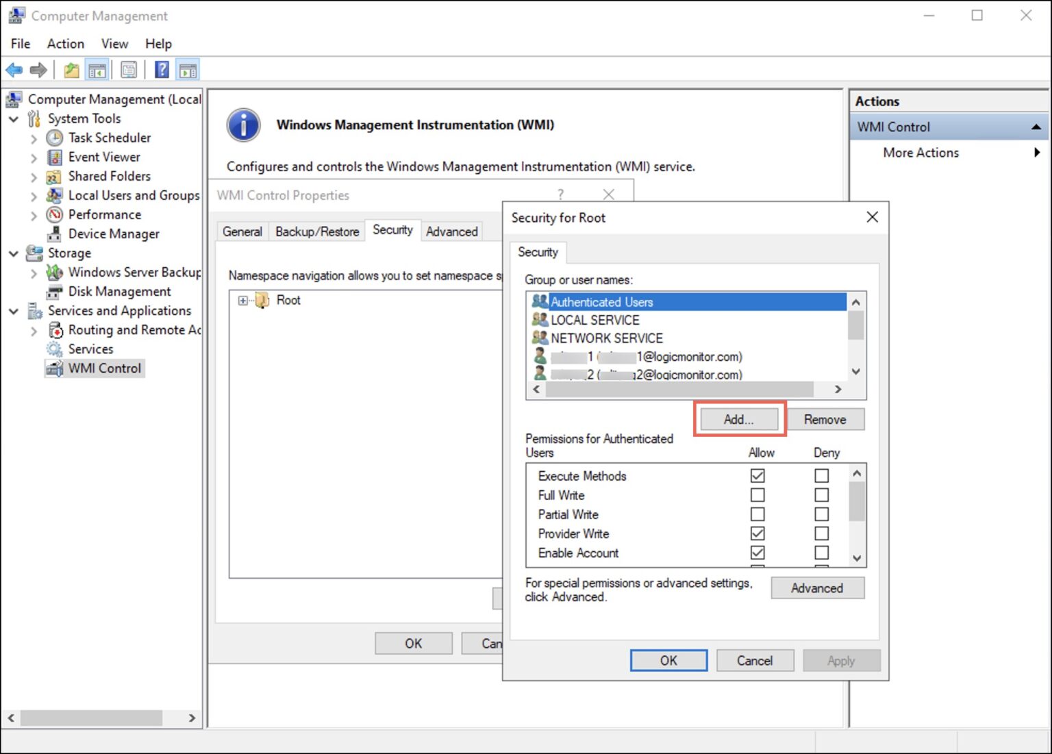 Windows Server Monitoring and Principle of Least Privilege | LogicMonitor