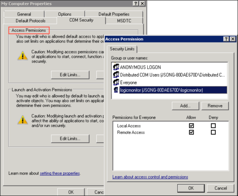 Troubleshooting Wmi Logicmonitor