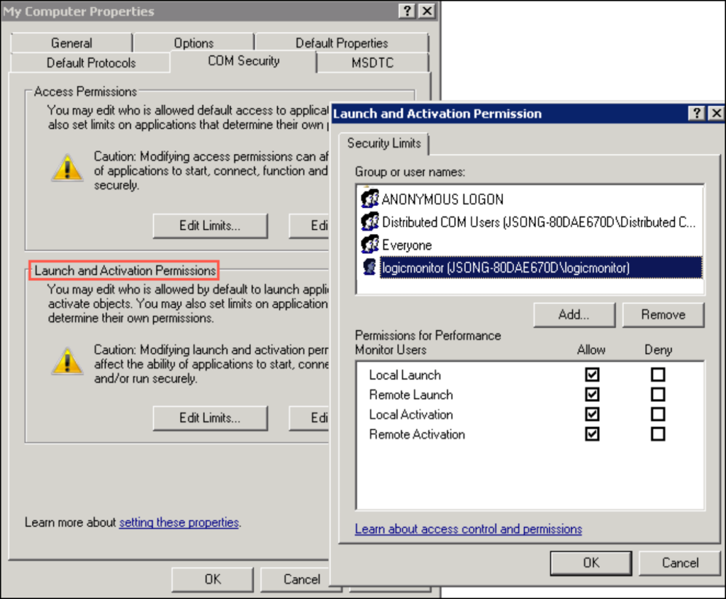Troubleshooting WMI | LogicMonitor