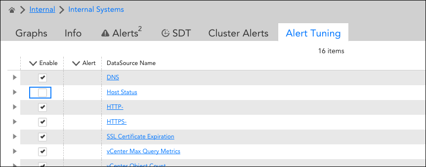 Disabling Monitoring For A Datasource Or Instance Logicmonitor 5226