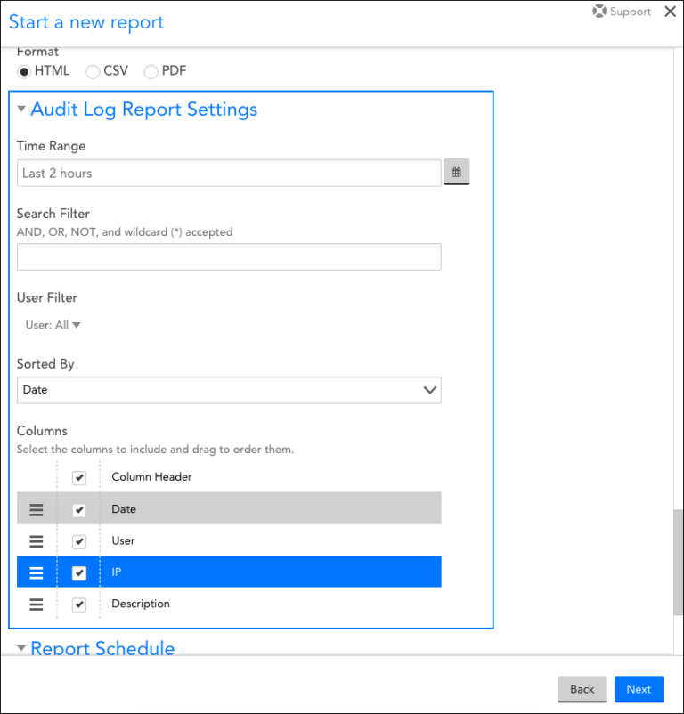 Audit Log Report | LogicMonitor