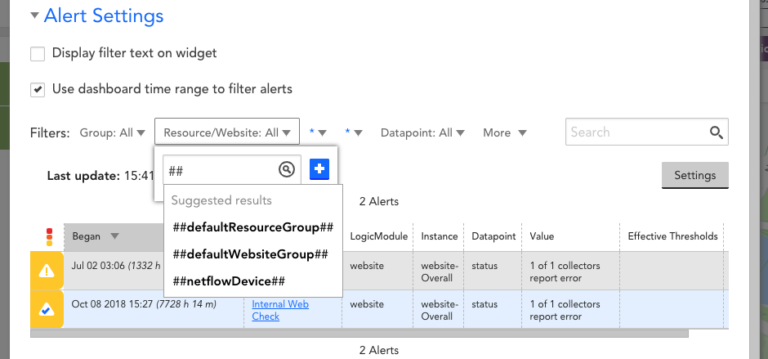 Streamline Workflows with Dashboard Tokens | LogicMonitor