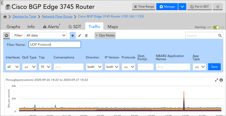 Viewing Filtering And Reporting On Netflow Data Logicmonitor