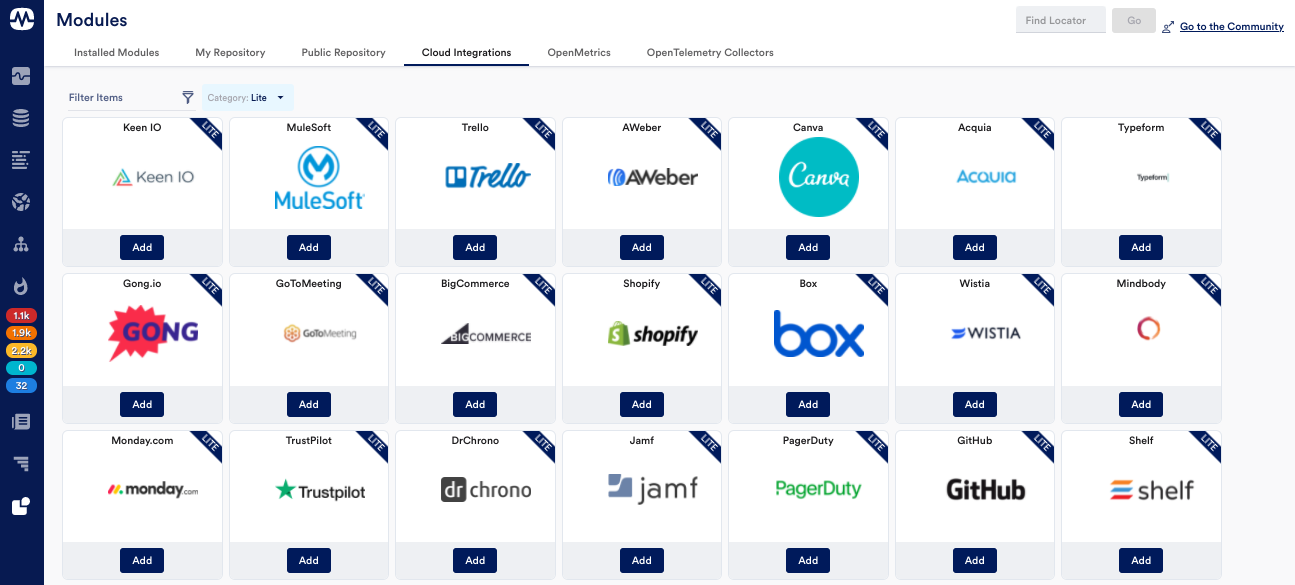 SaaS Lite Monitoring | LogicMonitor