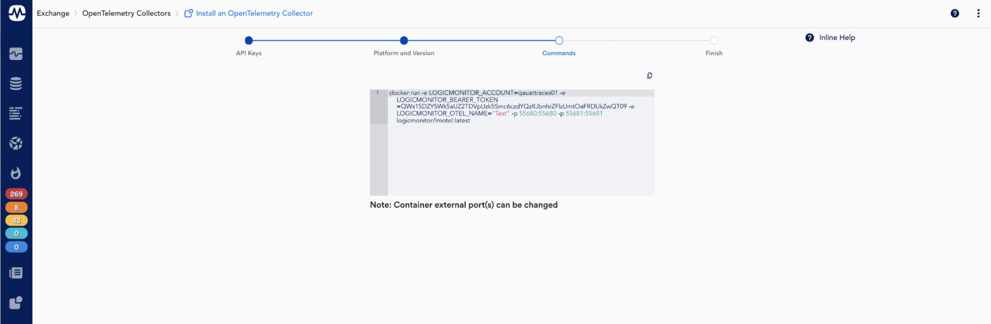 Installing an OpenTelemetry Collector | LogicMonitor