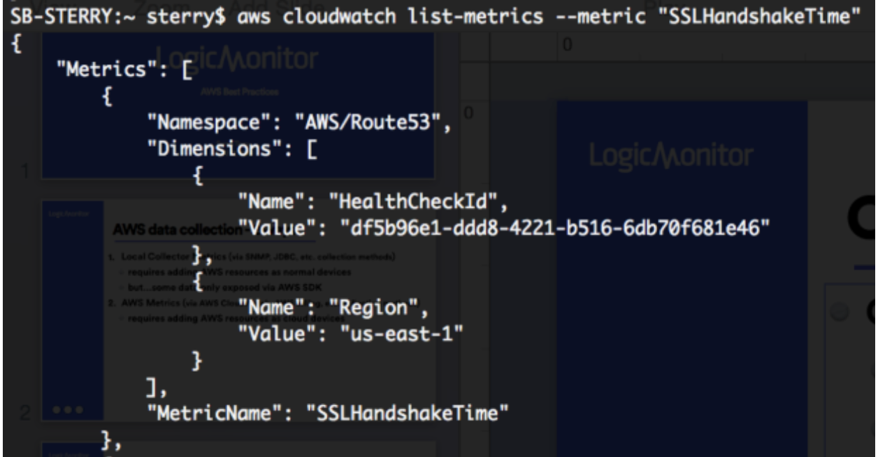 Customizing AWS CloudWatch DataSources | LogicMonitor