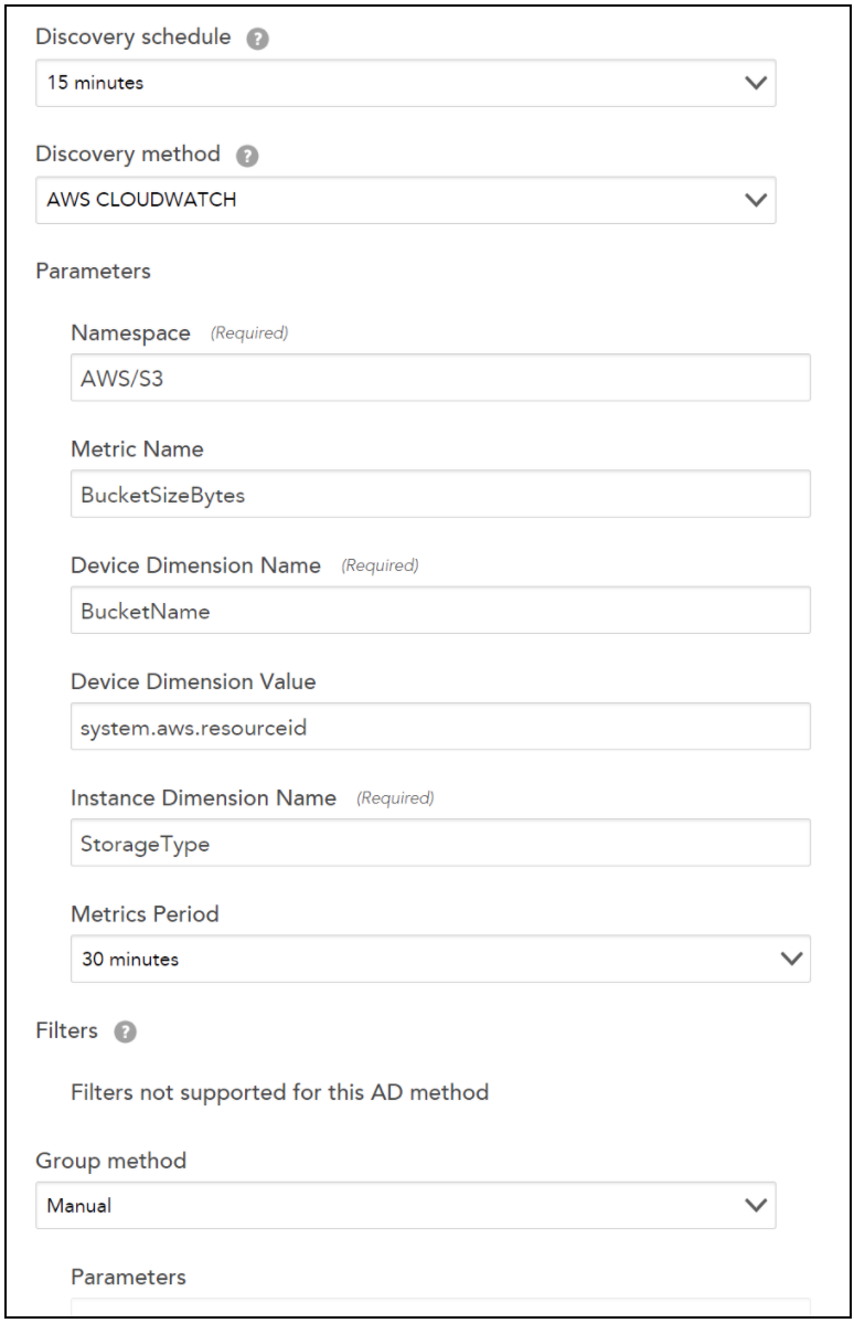 Customizing AWS CloudWatch DataSources | LogicMonitor