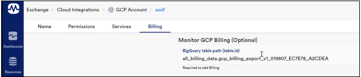 GCP Billing Monitoring | LogicMonitor