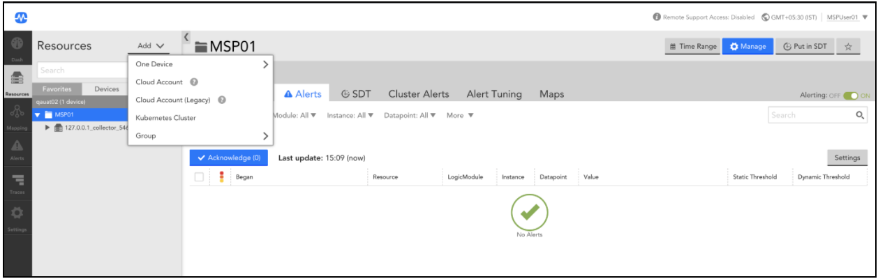 Adding Kubernetes Cluster Into Monitoring As Non Admin User Logicmonitor