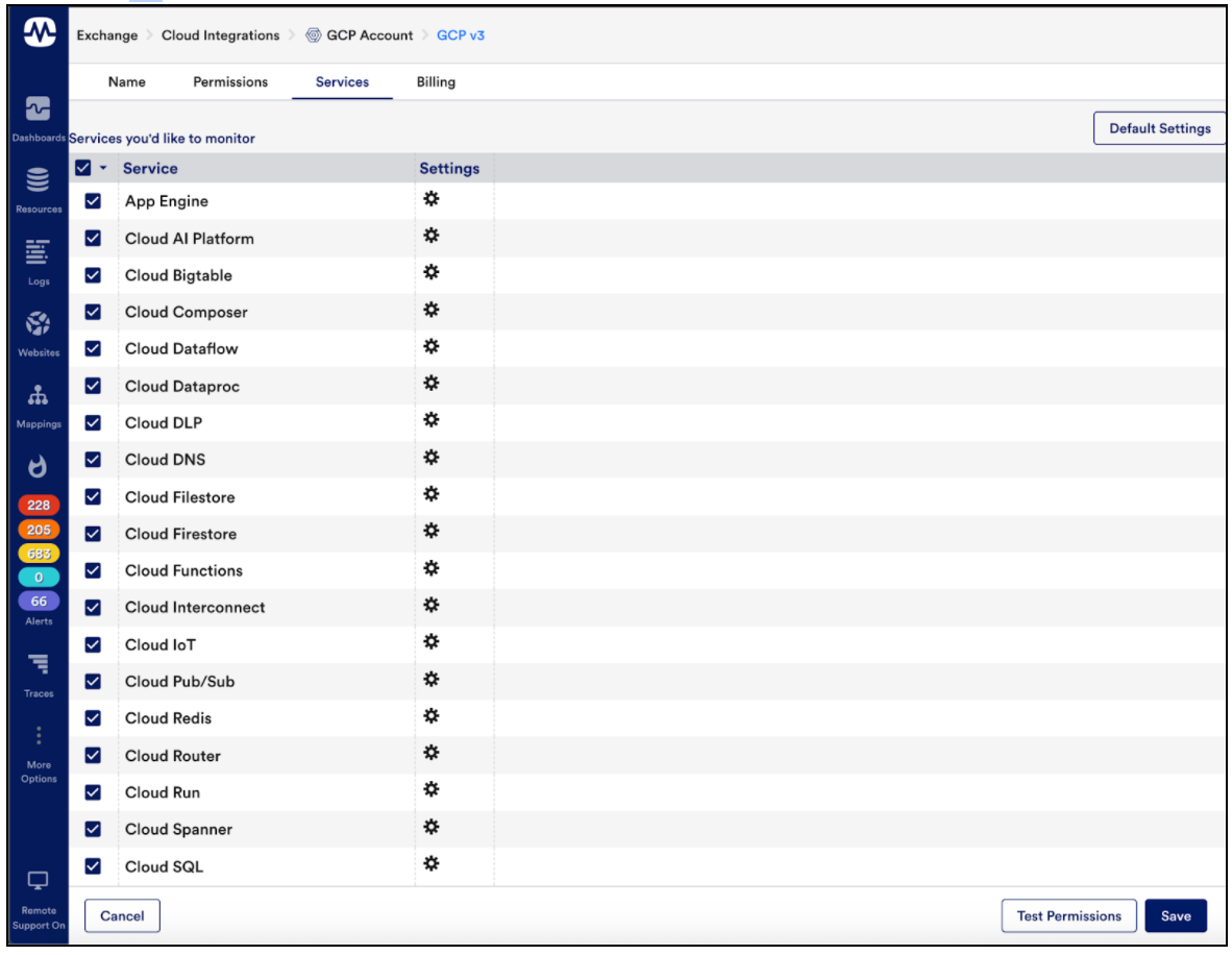 Adding your GCP environment into LogicMonitor | LogicMonitor