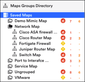 Saved Maps | LogicMonitor