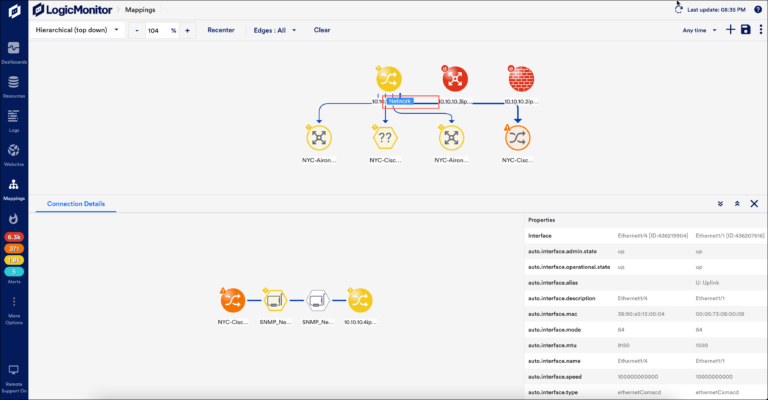 Interface Mapping | LogicMonitor