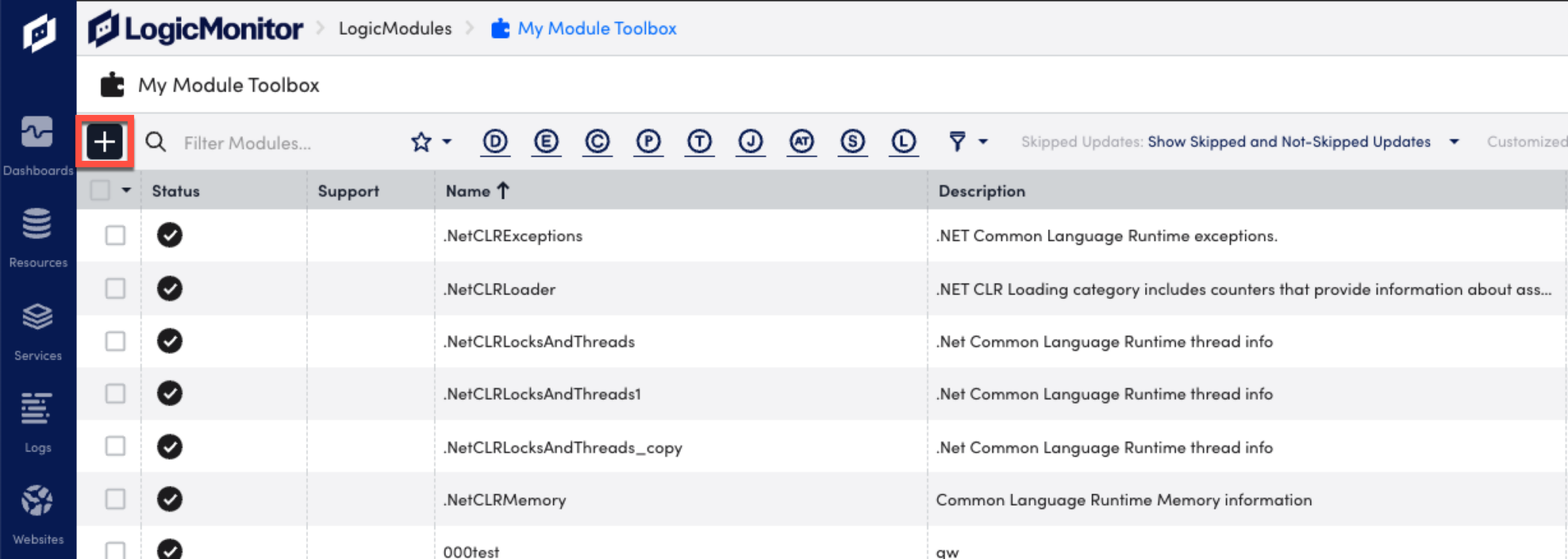 Custom Module Creation Logicmonitor
