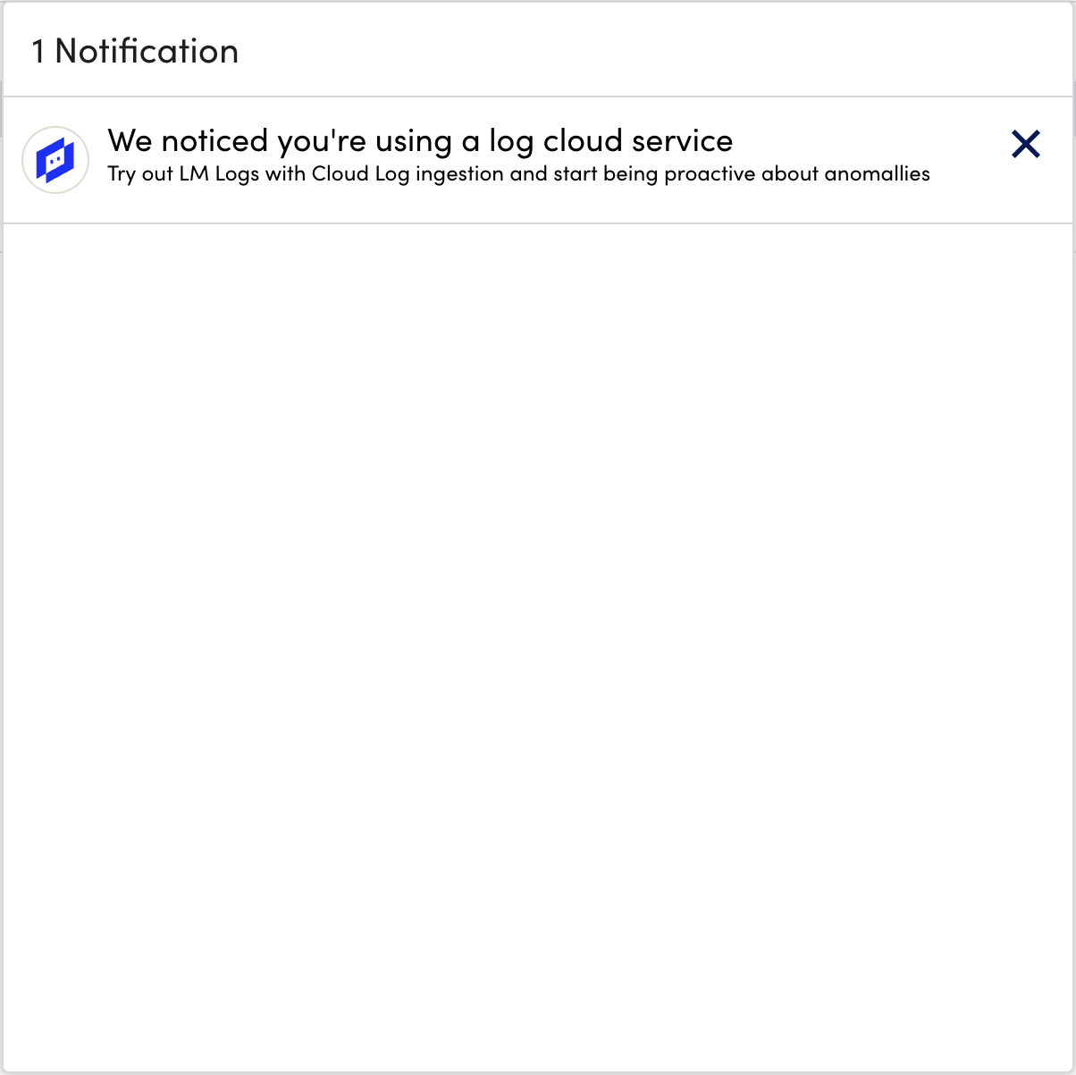 Notification Center | LogicMonitor