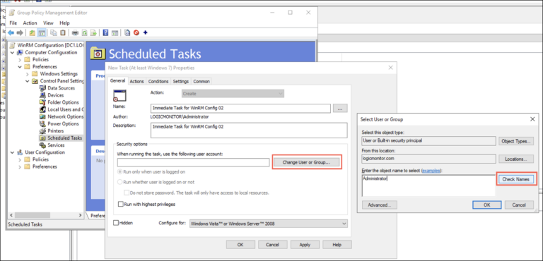 Configuring WinRM for Windows Collector | LogicMonitor
