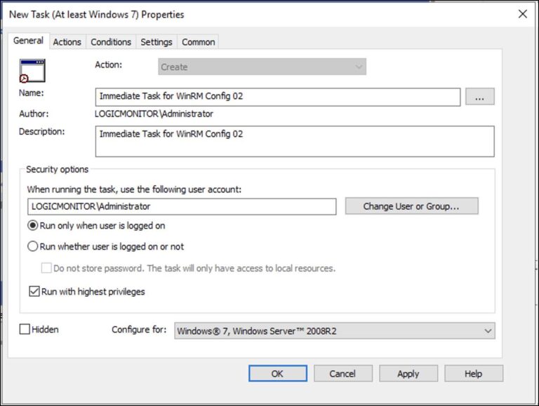 Configuring WinRM for Windows Collector | LogicMonitor