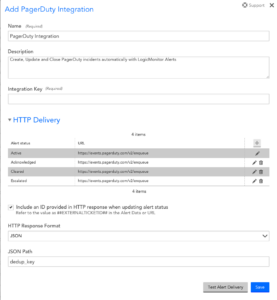 PagerDuty Integration Setup | LogicMonitor