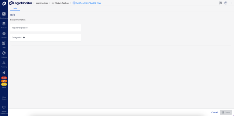 SNMP SysOID Map Configuration | LogicMonitor