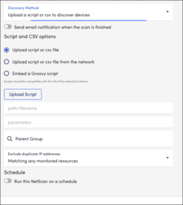 Script or CSV Discovery Method | LogicMonitor