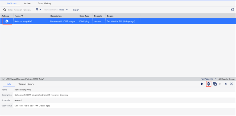 Deleting NetScans | LogicMonitor