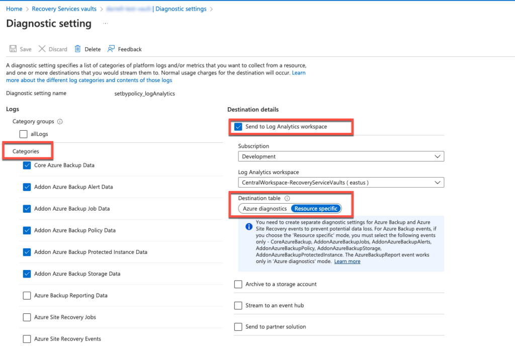Monitoring Azure Backup and Recovery Protected Items | LogicMonitor