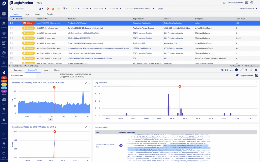 Infrastructure Monitoring & Observability | LogicMonitor