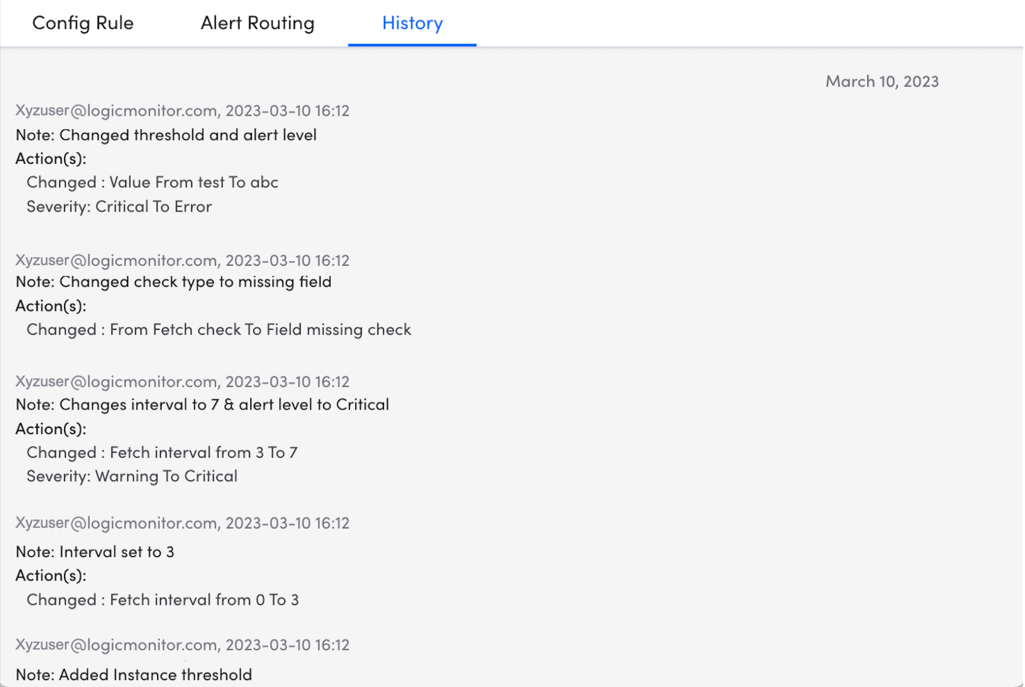 Instance Level Thresholding | LogicMonitor