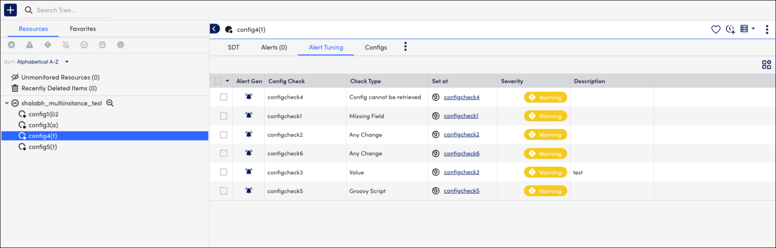 Instance Level Thresholding | LogicMonitor