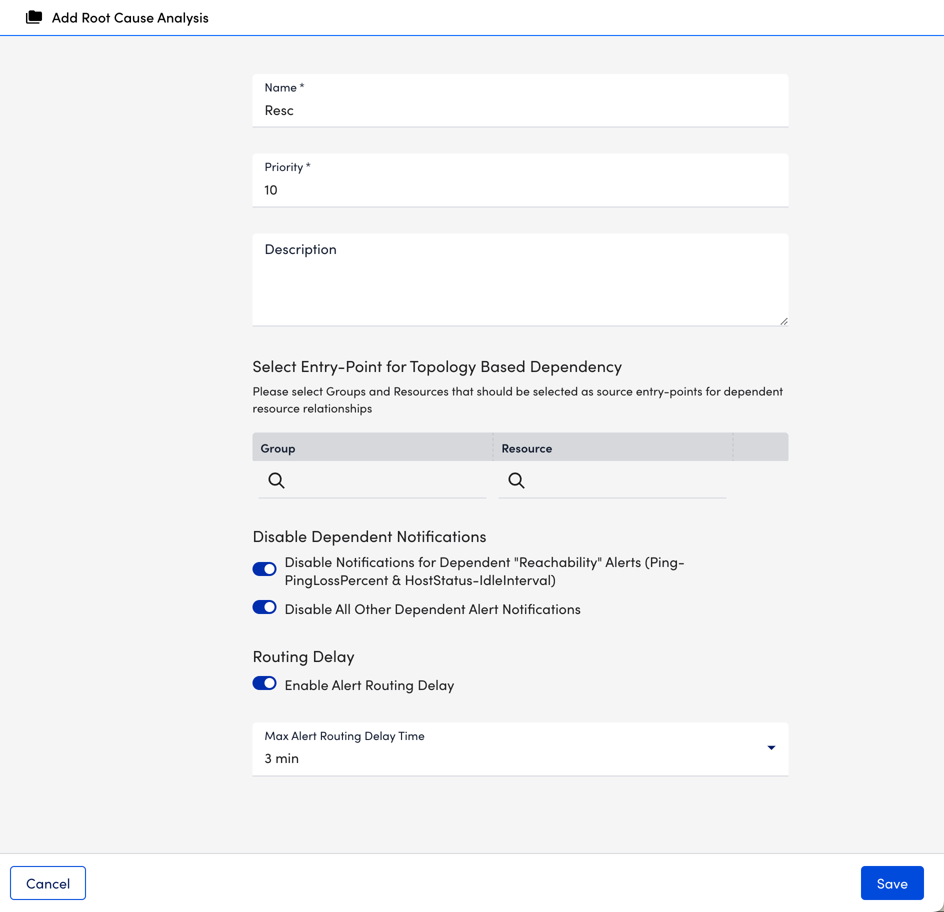 Dependent Alert Mapping | LogicMonitor