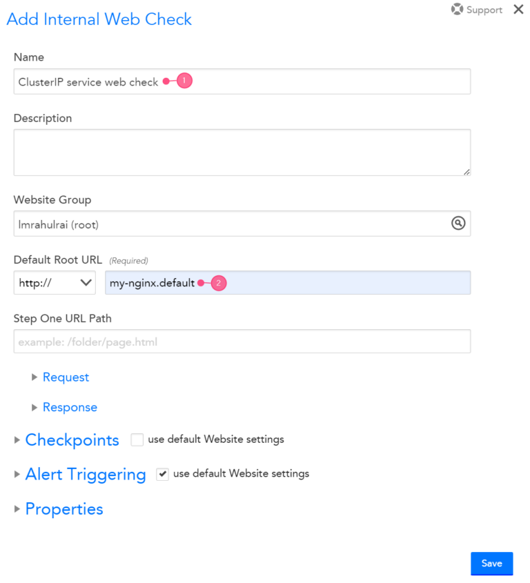 Web checks in Kubernetes: a simple alternative to Prometheus Blackbox ...