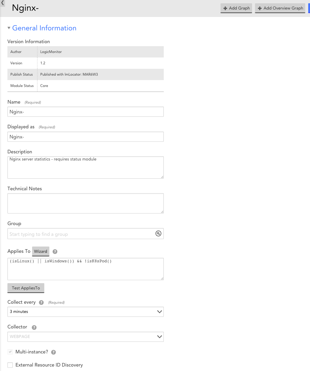 Nginx Monitoring Logicmonitor