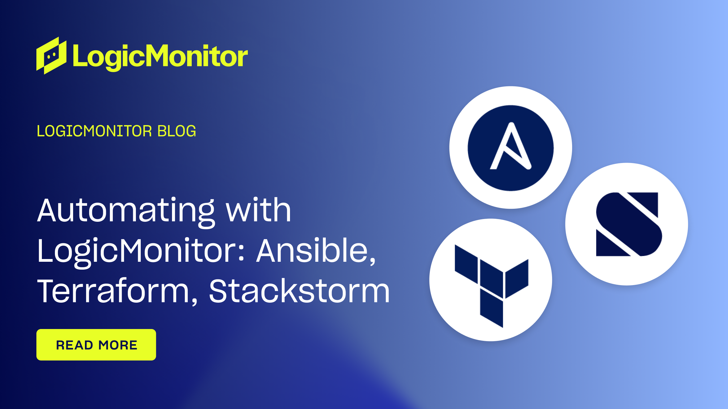 Automating With Logicmonitor Ansible Terraform Stackstorm Logicmonitor