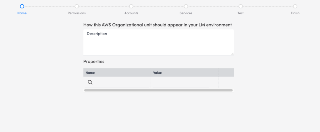AWS Organizational Unit Monitoring Setup | LogicMonitor