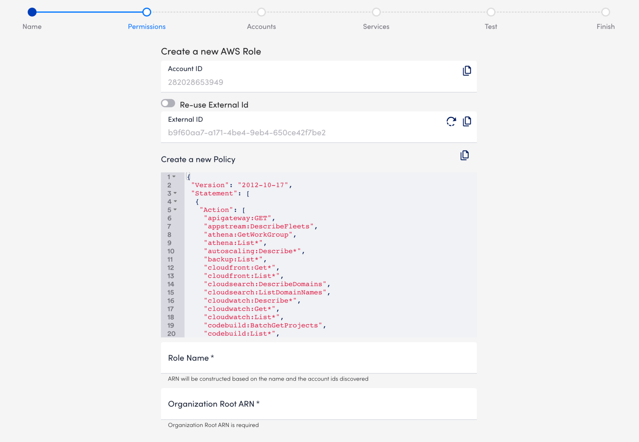 AWS Organizational Unit Monitoring Setup | LogicMonitor