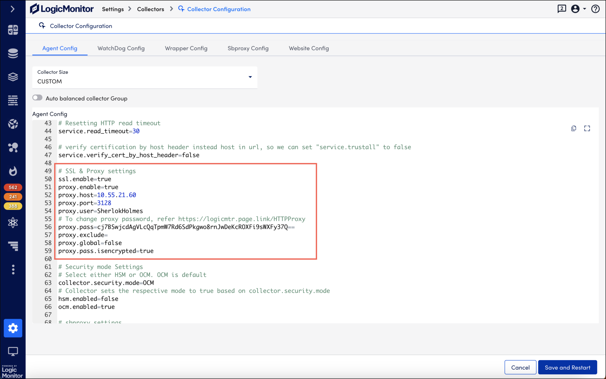 Configuring Collector to Communicate with HTTP Proxies - LogicMonitor