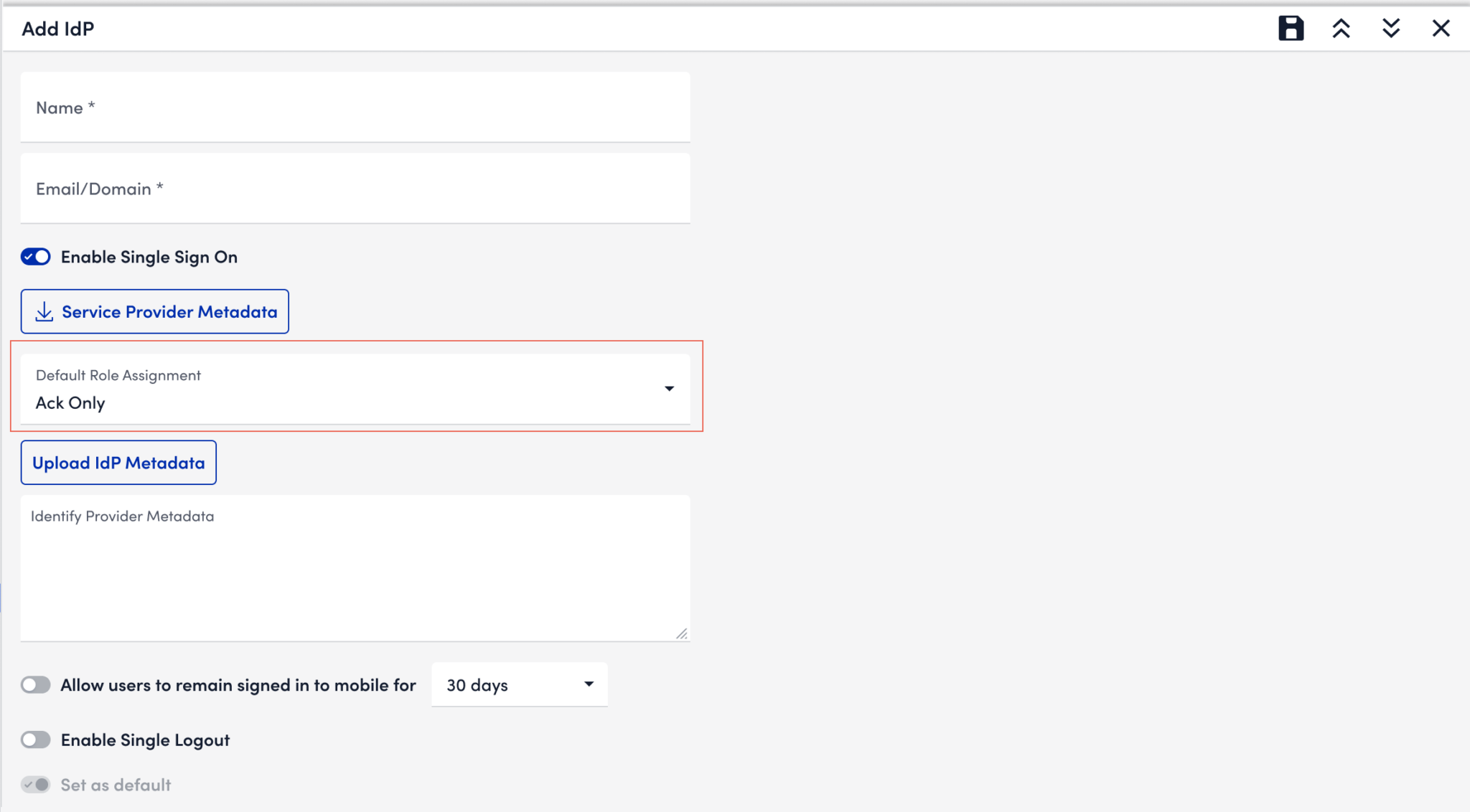 Enable Single Sign-on | LogicMonitor