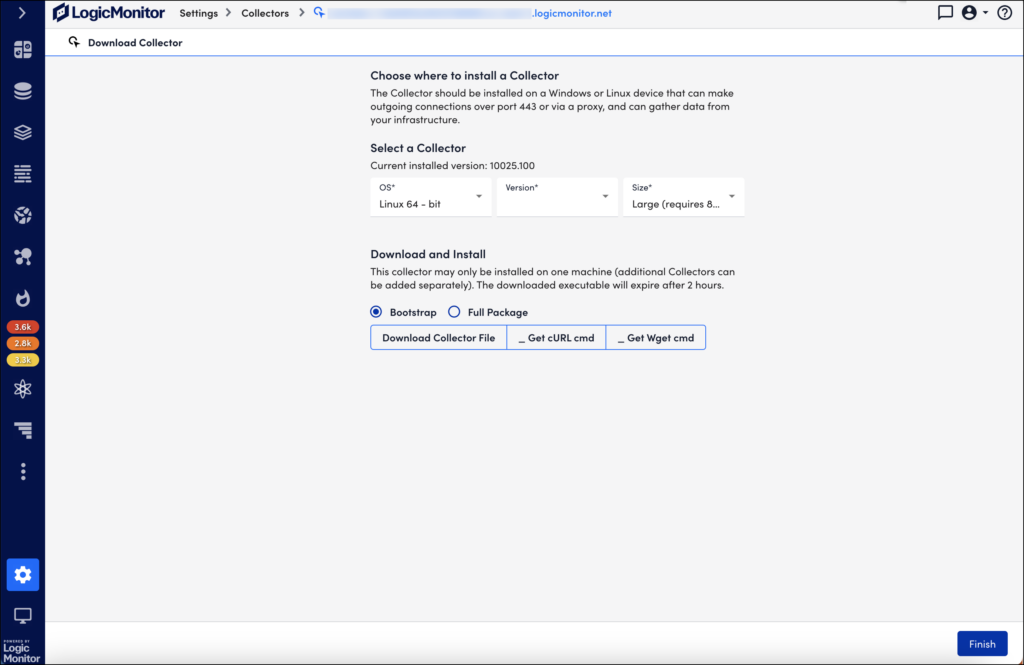 Reinstalling Collector | LogicMonitor