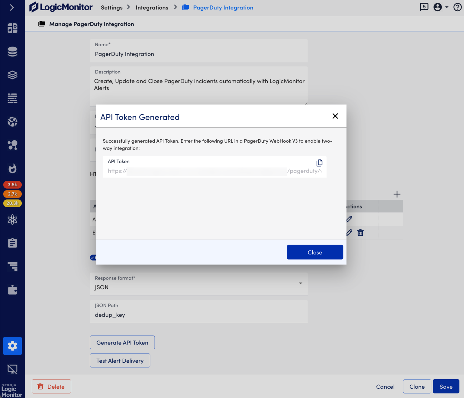 PagerDuty Integration Setup | LogicMonitor