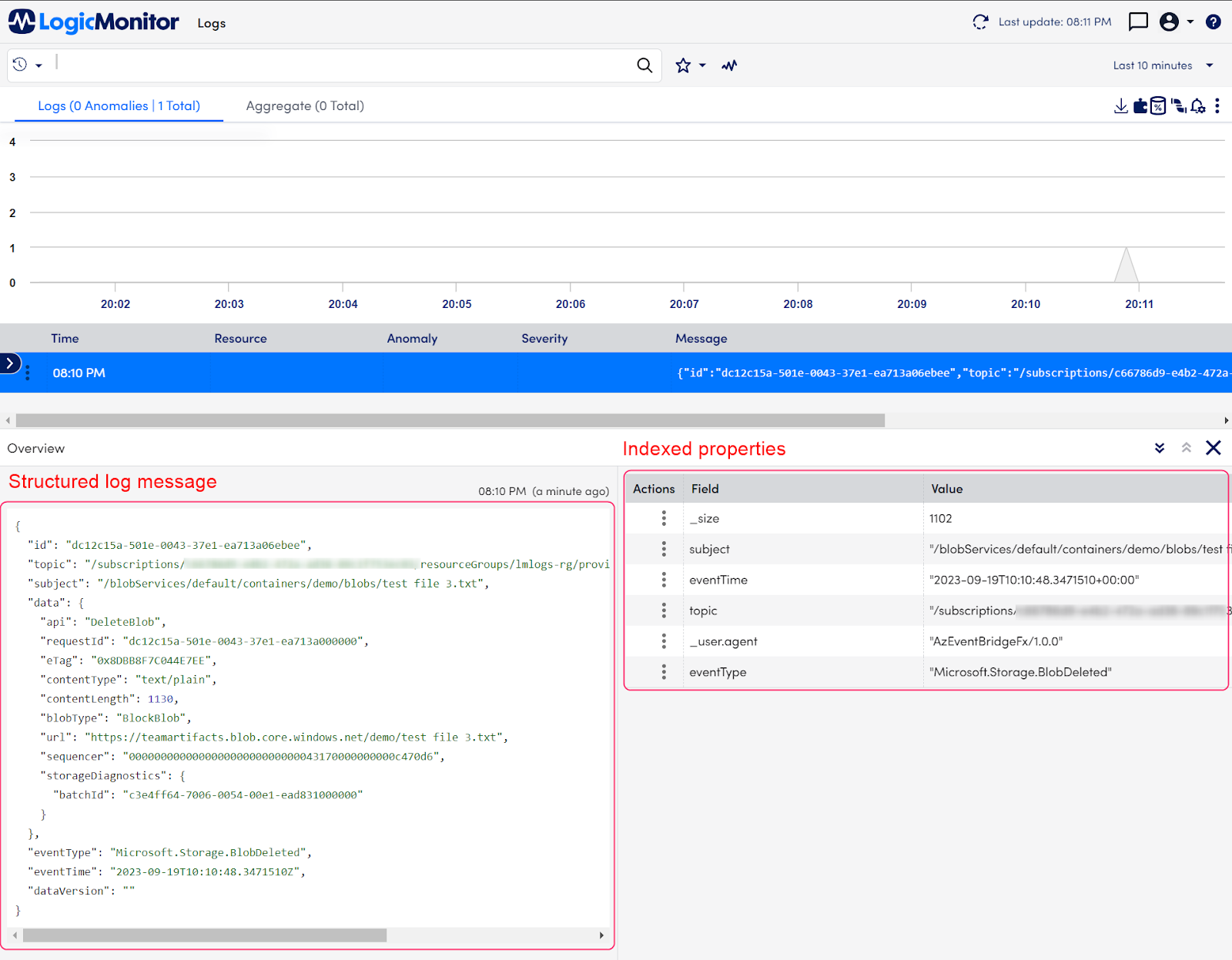 Monitor Azure Resource Events with LogicMonitor Logs | LogicMonitor