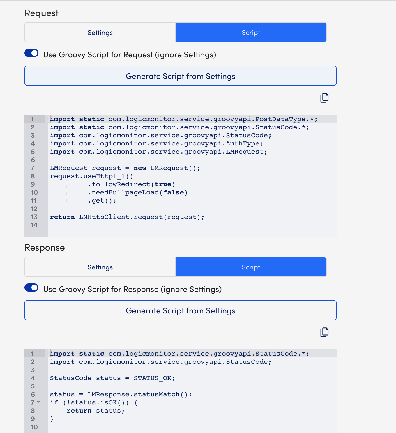Executing Internal Web Checks using Groovy Scripts | LogicMonitor