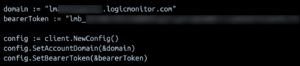 Bearer Token | LogicMonitor