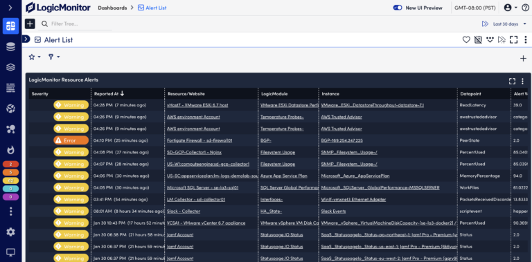 Configuration Monitoring | LogicMonitor