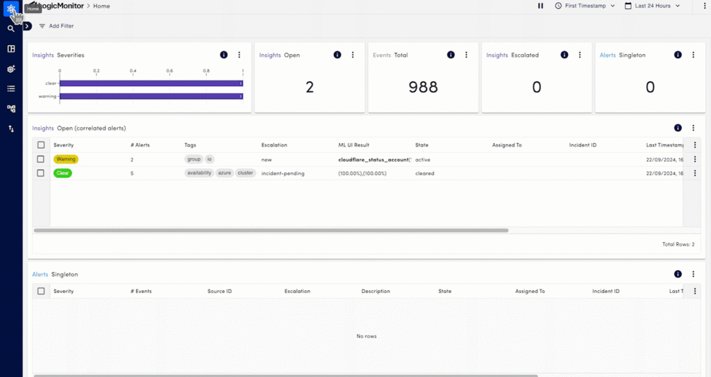 Dashboards Page | LogicMonitor