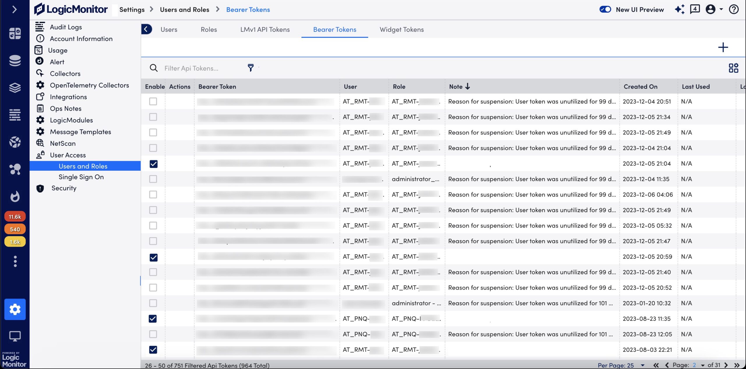 Adding a Bearer Token | LogicMonitor