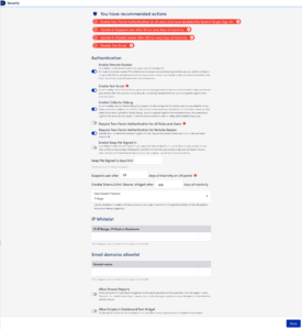Security Settings | LogicMonitor